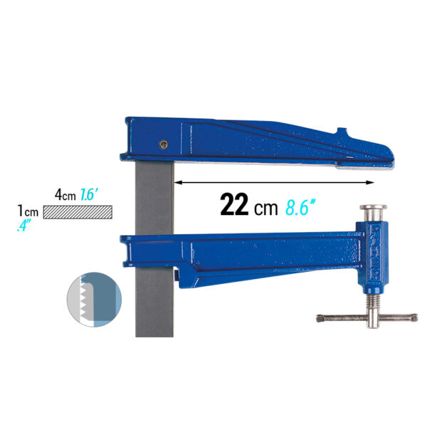 PIHER - Classic clamp Mod. S - Tendotools